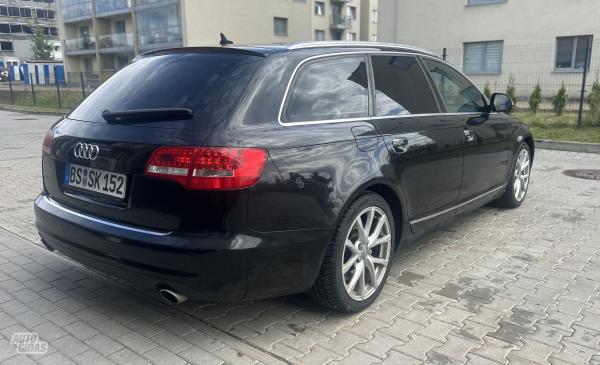 Black Audi A6 2009 in Vilnius, with an engine capacity of 3.00 L and mileage of 306 thousand km for 4850 €, photo 6 on AUTOMOTO.COM.LV
