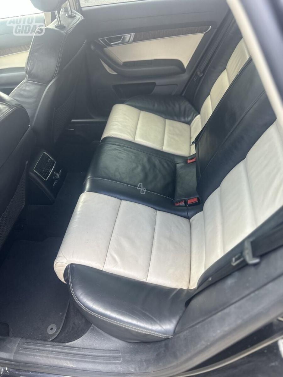 Melns Audi A6 2009 Viļņa, ar dzinēja tilpumu 3.00 L un nobraukumu 306 tūkst. km par 4850 €, foto 12 vietnē AUTOMOTO.COM.LV