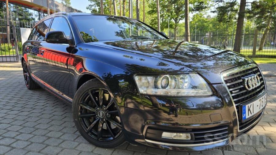Melns Audi A6 2009 Valmiera, ar dzinēja tilpumu 3.00 L un nobraukumu 292 tūkst. km par 7950 €, foto 1 vietnē AUTOMOTO.COM.LV