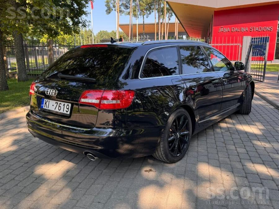 Melns Audi A6 2009 Valmiera, ar dzinēja tilpumu 3.00 L un nobraukumu 292 tūkst. km par 7950 €, foto 5 vietnē AUTOMOTO.COM.LV