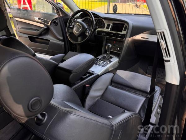 Melns Audi A6 2009 Valmiera, ar dzinēja tilpumu 3.00 L un nobraukumu 292 tūkst. km par 7950 €, foto 8 vietnē AUTOMOTO.COM.LV