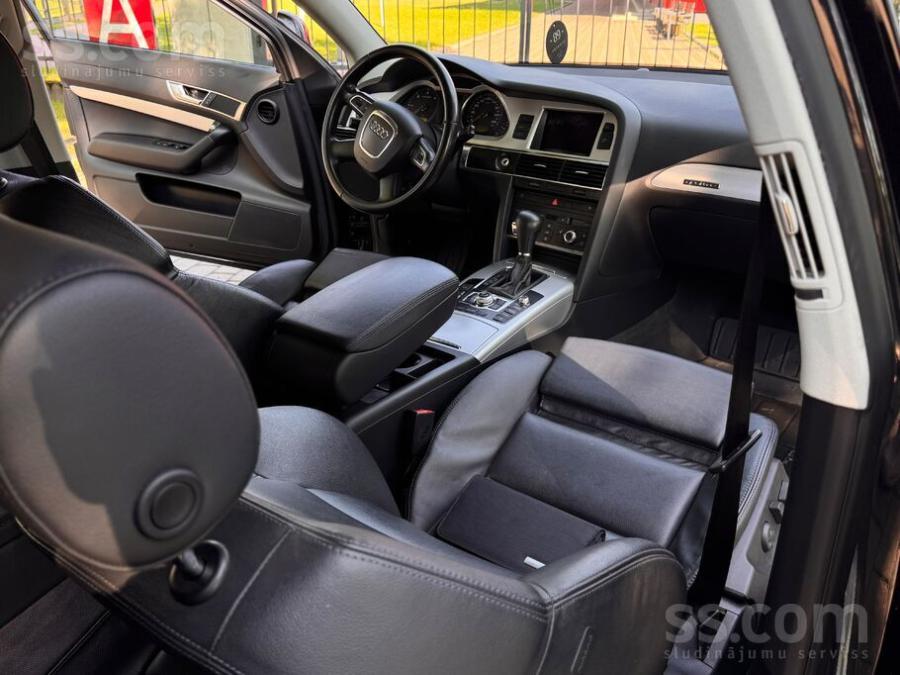 Melns Audi A6 2009 Valmiera, ar dzinēja tilpumu 3.00 L un nobraukumu 292 tūkst. km par 7950 €, foto 9 vietnē AUTOMOTO.COM.LV
