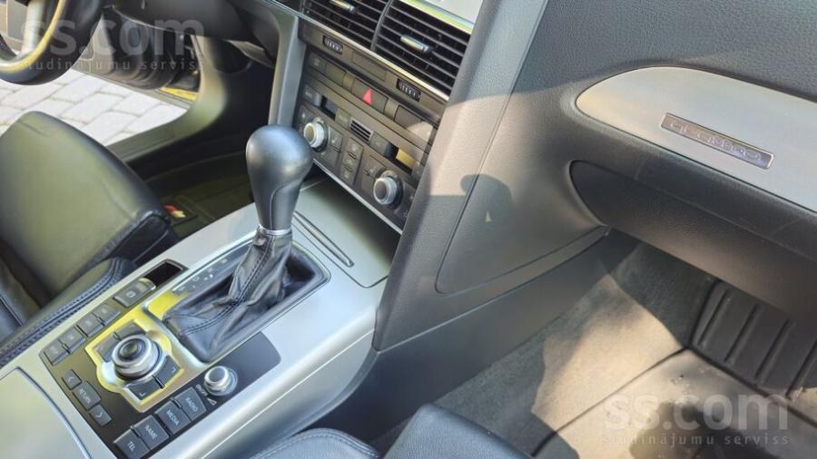 Melns Audi A6 2009 Valmiera, ar dzinēja tilpumu 3.00 L un nobraukumu 292 tūkst. km par 7950 €, foto 10 vietnē AUTOMOTO.COM.LV