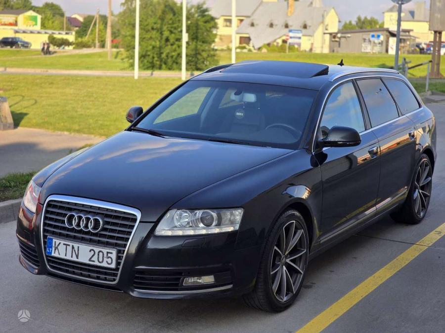 Melns Audi A6 2009 Šauļi, ar dzinēja tilpumu 1.97 L un nobraukumu 358 tūkst. km par 3750 €, foto 4 vietnē AUTOMOTO.COM.LV