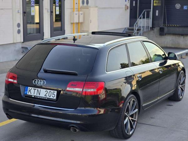 Black Audi A6 2009 in Siauliai, with an engine capacity of 1.97 L and mileage of 358 thousand km for 3750 €, photo 8 on AUTOMOTO.COM.LV
