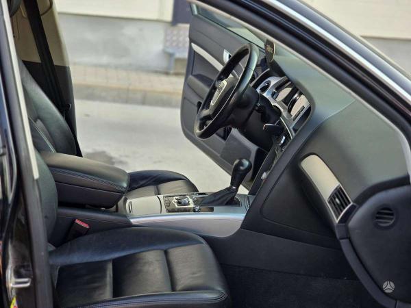 Black Audi A6 2009 in Siauliai, with an engine capacity of 1.97 L and mileage of 358 thousand km for 3750 €, photo 9 on AUTOMOTO.COM.LV