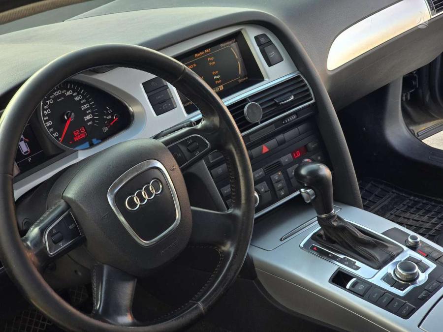 Melns Audi A6 2009 Šauļi, ar dzinēja tilpumu 1.97 L un nobraukumu 358 tūkst. km par 3750 €, foto 13 vietnē AUTOMOTO.COM.LV