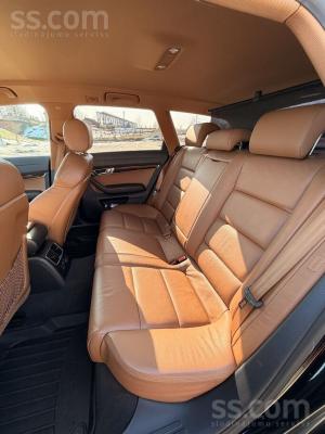 Black Audi A6 2009 in Daugavpils, with an engine capacity of 3.00 L and mileage of 255 thousand km for 5990 €, photo 13 on AUTOMOTO.COM.LV
