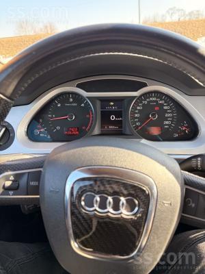 Black Audi A6 2009 in Daugavpils, with an engine capacity of 3.00 L and mileage of 255 thousand km for 5990 €, photo 15 on AUTOMOTO.COM.LV