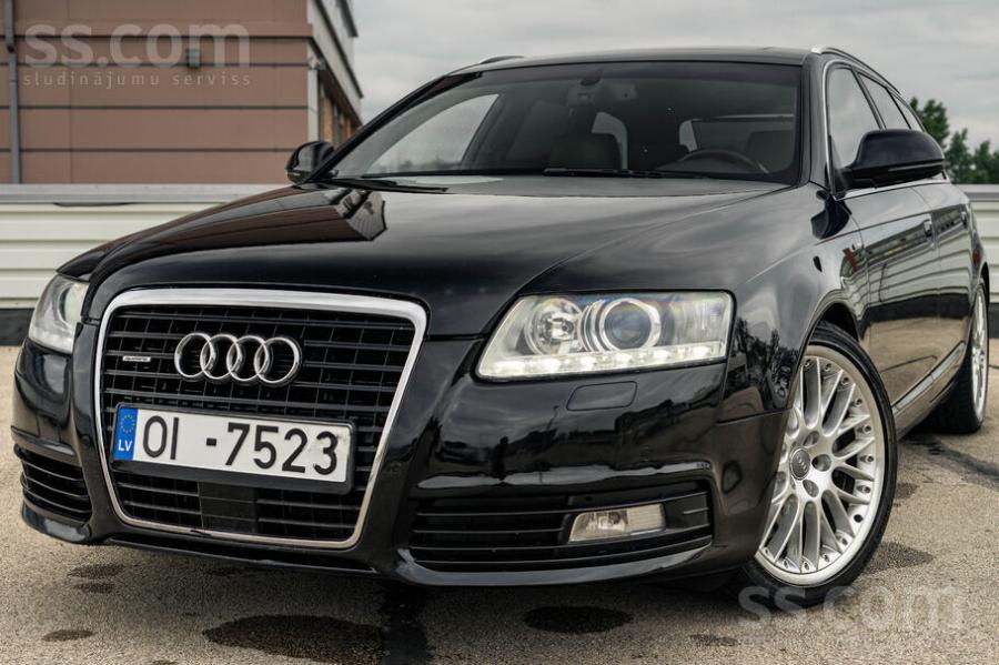 Melns Audi A6 2009 Rīga, ar dzinēja tilpumu 3.00 L un nobraukumu 313 tūkst. km par 5399 €, foto 3 vietnē AUTOMOTO.COM.LV