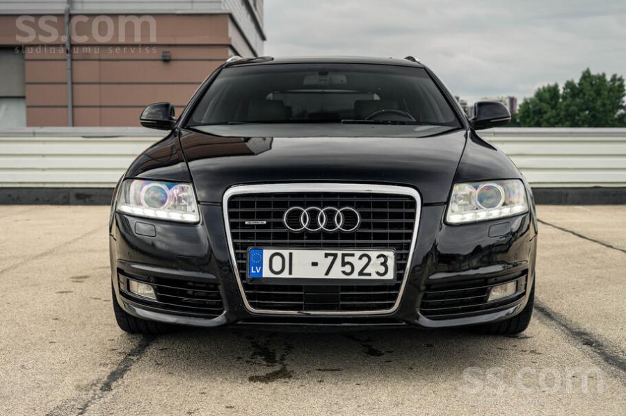 Melns Audi A6 2009 Rīga, ar dzinēja tilpumu 3.00 L un nobraukumu 313 tūkst. km par 5399 €, foto 4 vietnē AUTOMOTO.COM.LV