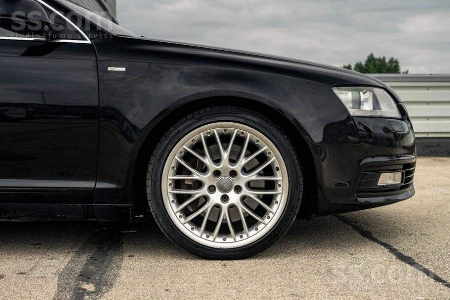 Melns Audi A6 2009 Rīga, ar dzinēja tilpumu 3.00 L un nobraukumu 313 tūkst. km par 5399 €, foto 8 vietnē AUTOMOTO.COM.LV