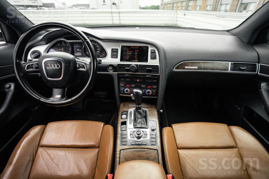 Melns Audi A6 2009 Rīga, ar dzinēja tilpumu 3.00 L un nobraukumu 313 tūkst. km par 5399 €, foto 15 vietnē AUTOMOTO.COM.LV