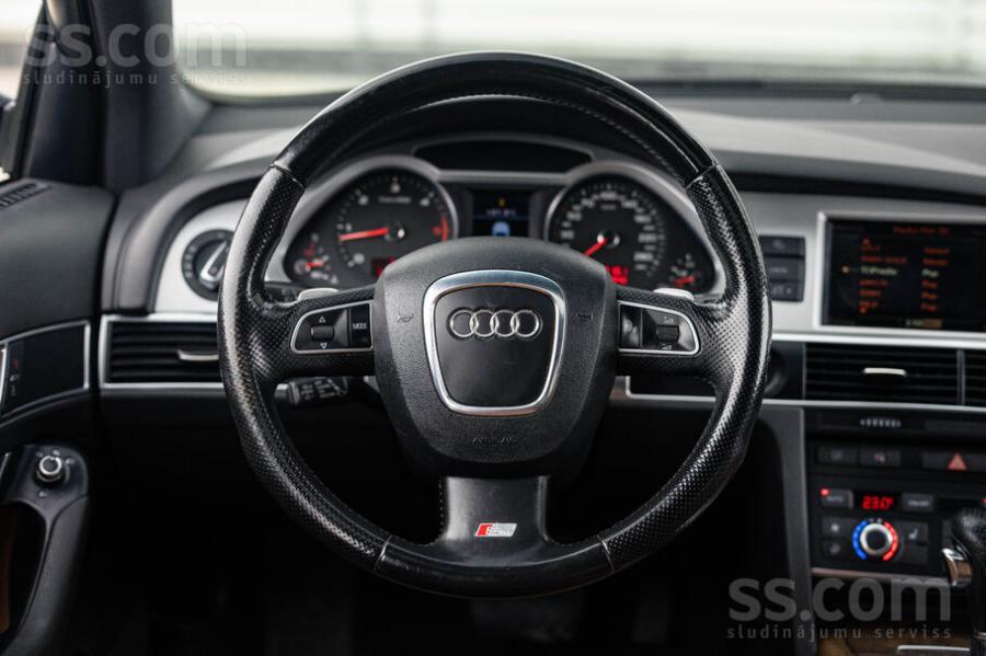 Melns Audi A6 2009 Rīga, ar dzinēja tilpumu 3.00 L un nobraukumu 313 tūkst. km par 5399 €, foto 16 vietnē AUTOMOTO.COM.LV