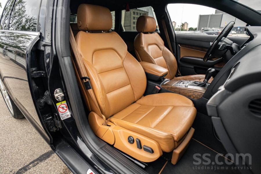 Melns Audi A6 2009 Rīga, ar dzinēja tilpumu 3.00 L un nobraukumu 313 tūkst. km par 5399 €, foto 33 vietnē AUTOMOTO.COM.LV