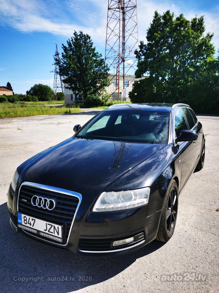 Black Audi A6 2009 in Rapla, with an engine capacity of 2.70 L and mileage of 250 thousand km for 4800 €, photo 4 on AUTOMOTO.COM.LV