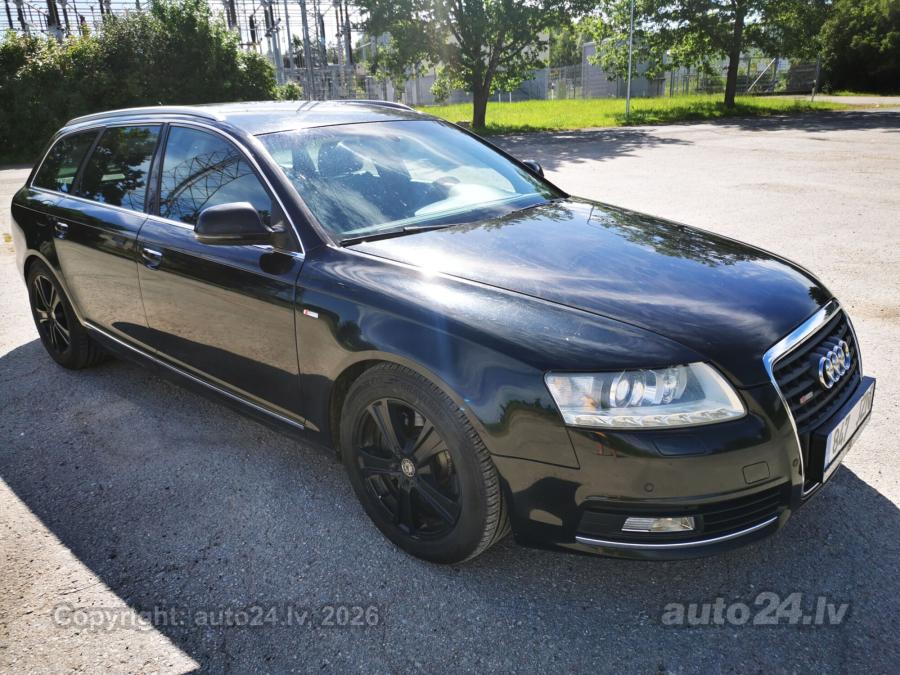 Black Audi A6 2009 in Rapla, with an engine capacity of 2.70 L and mileage of 250 thousand km for 4800 €, photo 5 on AUTOMOTO.COM.LV