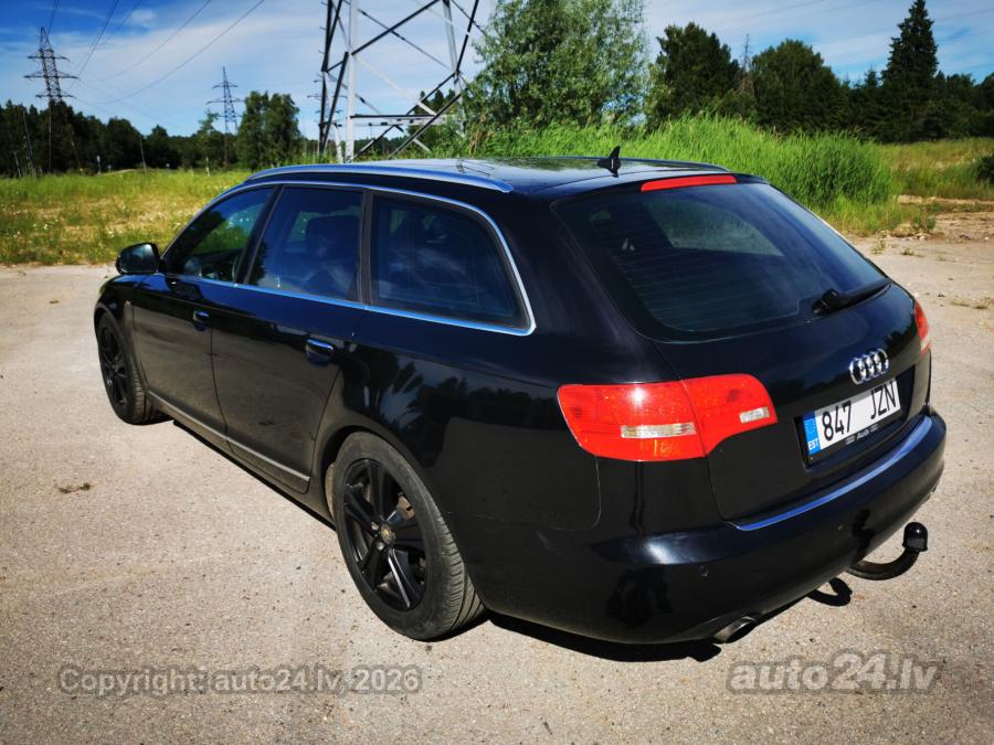 Black Audi A6 2009 in Rapla, with an engine capacity of 2.70 L and mileage of 250 thousand km for 4800 €, photo 6 on AUTOMOTO.COM.LV
