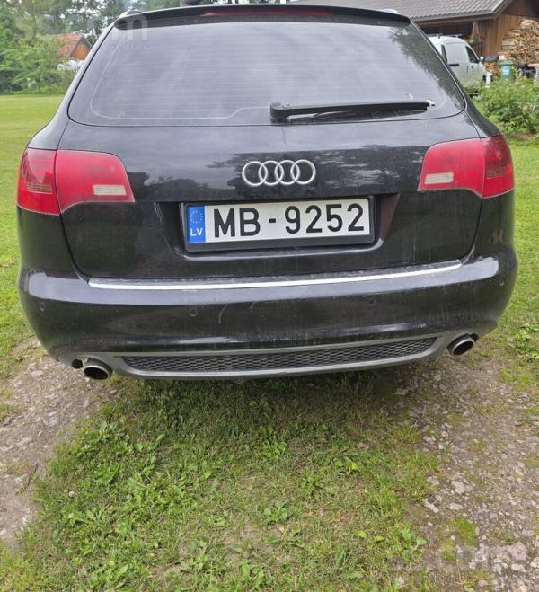 Black Audi A6 2009 in Jelgava, with an engine capacity of 3.00 L and mileage of 259 thousand km for 6200 €, photo 2 on AUTOMOTO.COM.LV