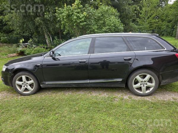 Black Audi A6 2009 in Jelgava, with an engine capacity of 3.00 L and mileage of 259 thousand km for 6200 €, photo 3 on AUTOMOTO.COM.LV