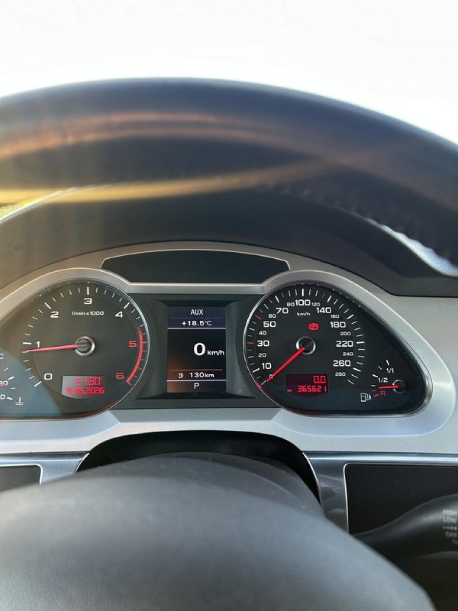 Melns Audi A6 2009 Paide, ar dzinēja tilpumu 3.00 L un nobraukumu 362 tūkst. km par 6500 €, foto 13 vietnē AUTOMOTO.COM.LV