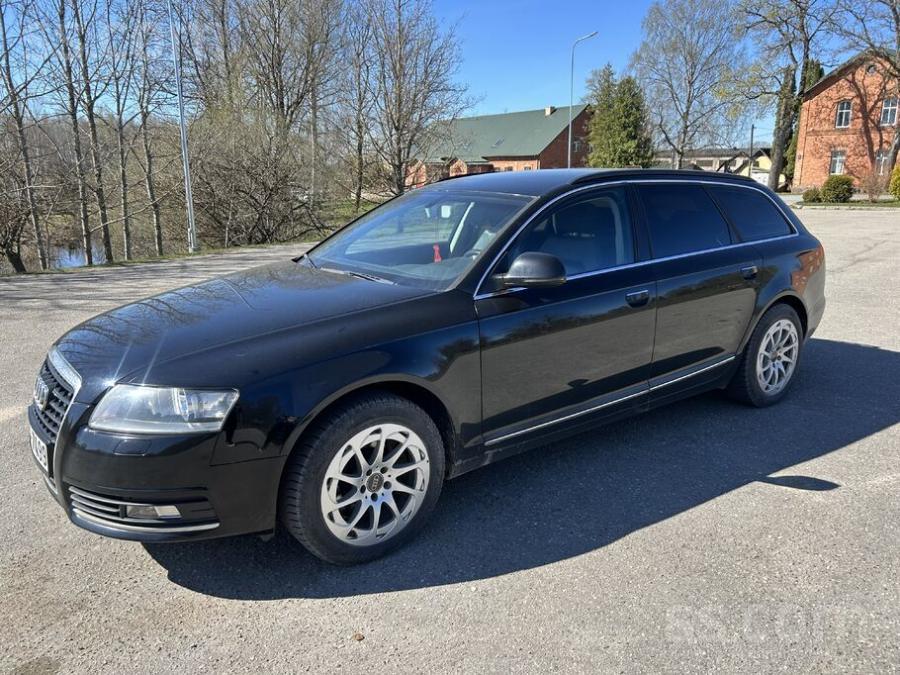 Black Audi A6 2009 in Cesis, with an engine capacity of 3.00 L and mileage of 123 thousand km for 5800 €, photo 1 on AUTOMOTO.COM.LV