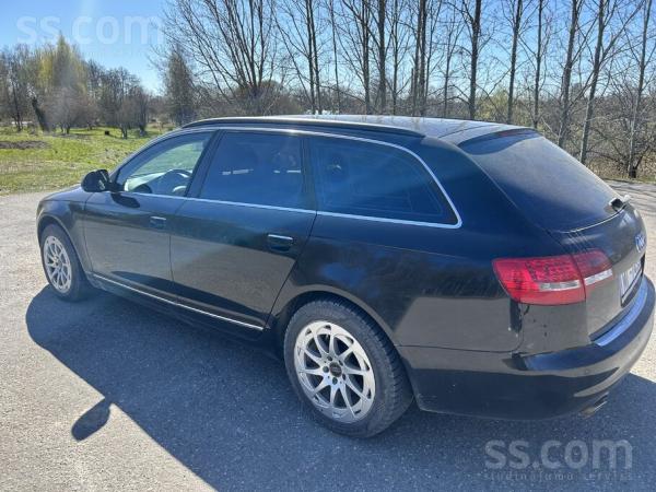 Черный Ауди А6 2009 в Цесис, объемом двигателя 3.00 л и пробегом 123 тыс. км за 5800 €, фото 4 на AUTOMOTO.COM.LV