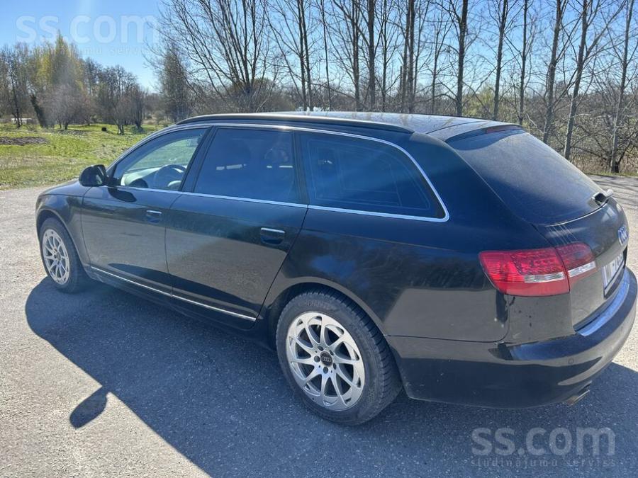 Black Audi A6 2009 in Cesis, with an engine capacity of 3.00 L and mileage of 123 thousand km for 5800 €, photo 5 on AUTOMOTO.COM.LV