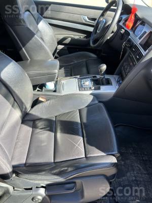 Black Audi A6 2009 in Cesis, with an engine capacity of 3.00 L and mileage of 123 thousand km for 5800 €, photo 7 on AUTOMOTO.COM.LV
