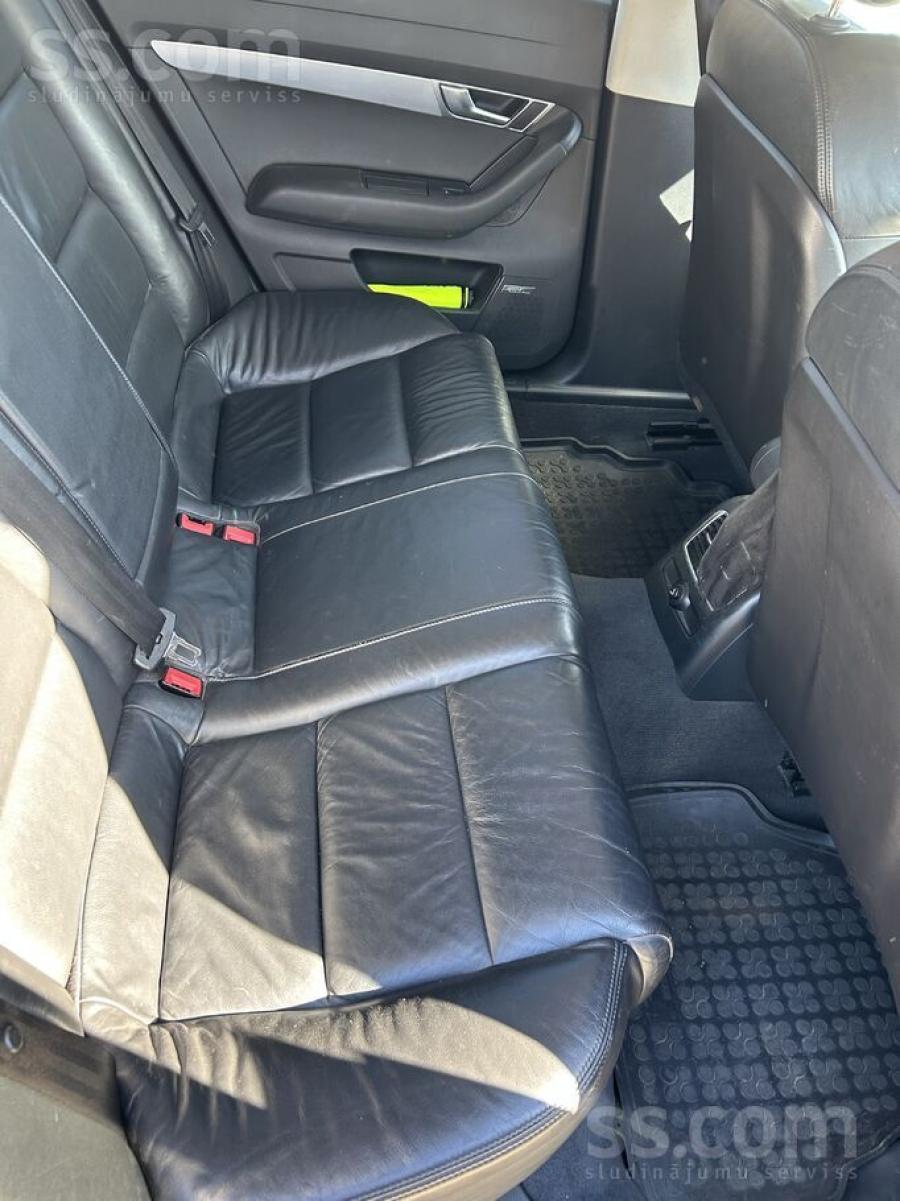 Black Audi A6 2009 in Cesis, with an engine capacity of 3.00 L and mileage of 123 thousand km for 5800 €, photo 8 on AUTOMOTO.COM.LV