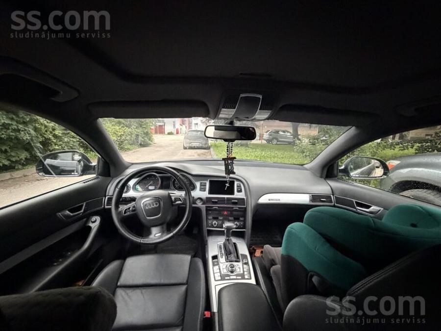Черный Ауди А6 2009 в Елгава, объемом двигателя 3.00 л и пробегом 458 тыс. км за 5000 €, фото 8 на AUTOMOTO.COM.LV