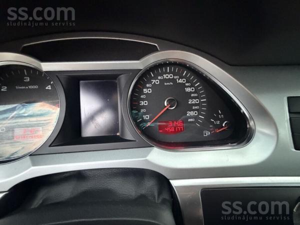 Black Audi A6 2009 in Jelgava, with an engine capacity of 3.00 L and mileage of 458 thousand km for 5000 €, photo 9 on AUTOMOTO.COM.LV