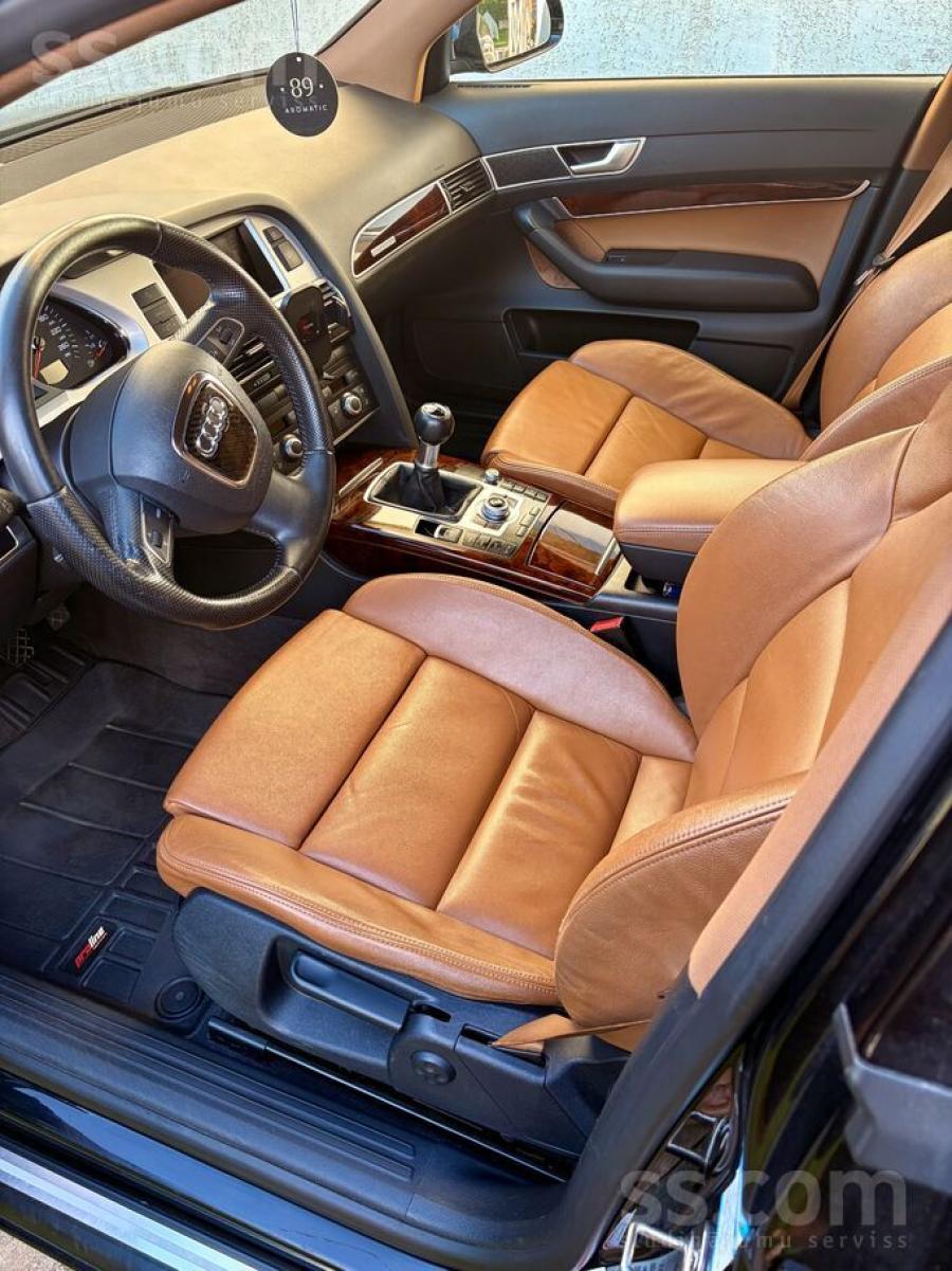 Melns Audi A6 2009 Daugavpils, ar dzinēja tilpumu 3.00 L un nobraukumu 253 tūkst. km par 5900 €, foto 14 vietnē AUTOMOTO.COM.LV