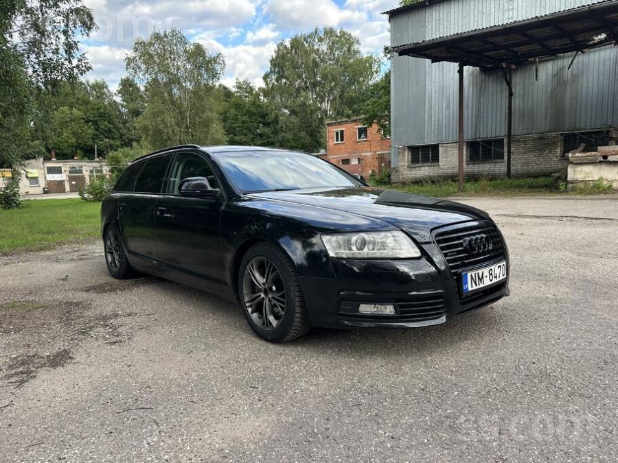 Black Audi A6 2009 in Riga, with an engine capacity of 3.00 L and mileage of 424 thousand km for 3400 €, photo 3 on AUTOMOTO.COM.LV