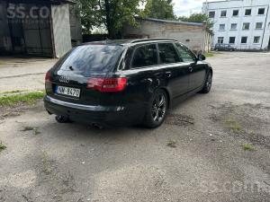 Black Audi A6 2009 in Riga, with an engine capacity of 3.00 L and mileage of 424 thousand km for 3400 €, photo 4 on AUTOMOTO.COM.LV