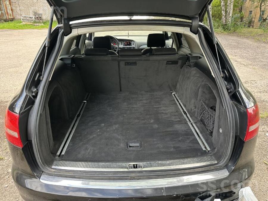 Black Audi A6 2009 in Riga, with an engine capacity of 3.00 L and mileage of 424 thousand km for 3400 €, photo 8 on AUTOMOTO.COM.LV