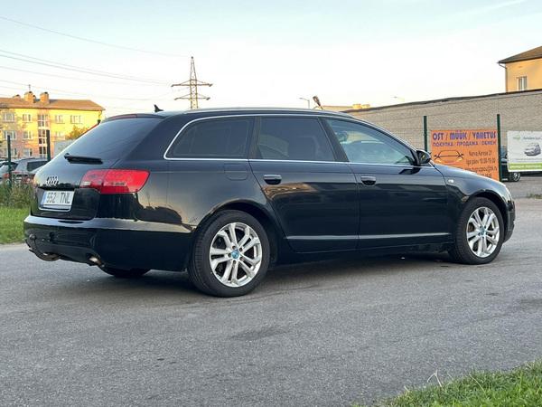 Black Audi A6 2009 in Narva, with an engine capacity of 3.00 L and mileage of 355 thousand km for 1499 €, photo 6 on AUTOMOTO.COM.LV