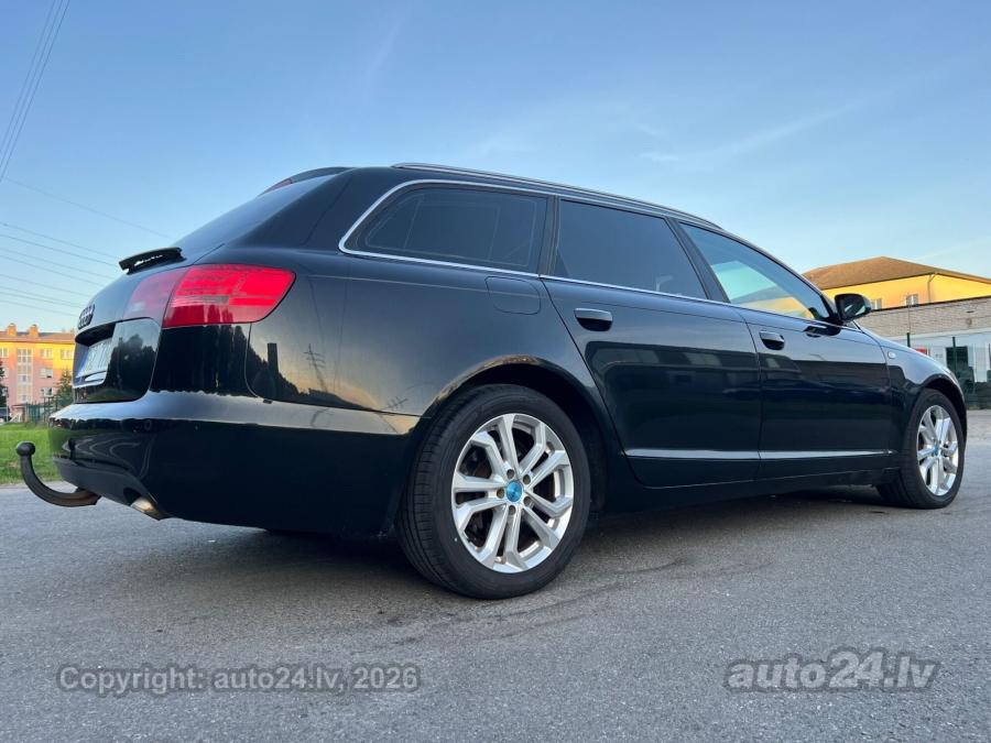 Black Audi A6 2009 in Narva, with an engine capacity of 3.00 L and mileage of 355 thousand km for 1499 €, photo 12 on AUTOMOTO.COM.LV
