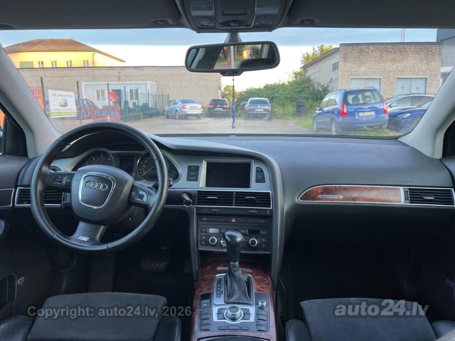 Black Audi A6 2009 in Narva, with an engine capacity of 3.00 L and mileage of 355 thousand km for 1499 €, photo 16 on AUTOMOTO.COM.LV