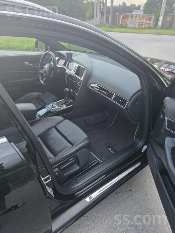 Melns Audi A6 2009 Rīga, ar dzinēja tilpumu 3.00 L un nobraukumu 221 tūkst. km par 8500 €, foto 5 vietnē AUTOMOTO.COM.LV