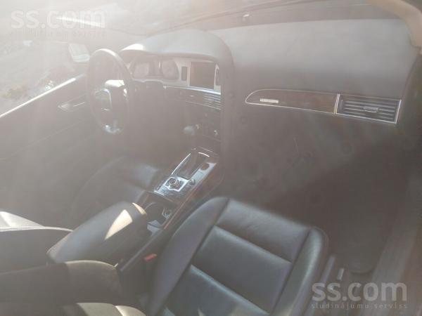 Melns Audi A6 2009 Rīga, ar dzinēja tilpumu 3.00 L un nobraukumu 400 tūkst. km par 2900 €, foto 3 vietnē AUTOMOTO.COM.LV