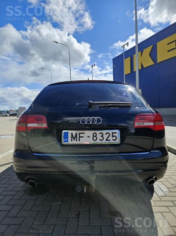 Black Audi A6 2009 in Riga, with an engine capacity of 2.70 L and mileage of 364 thousand km for 3900 €, photo 10 on AUTOMOTO.COM.LV