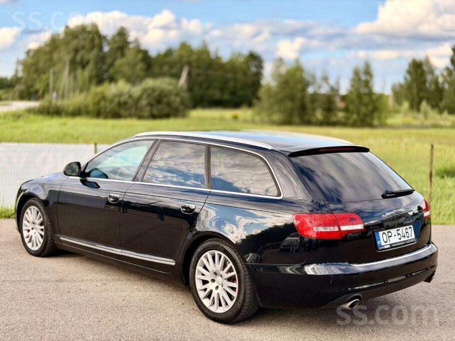 Melns Audi A6 2009 Ogre, ar dzinēja tilpumu 3.00 L un nobraukumu 333 tūkst. km par 5900 €, foto 4 vietnē AUTOMOTO.COM.LV