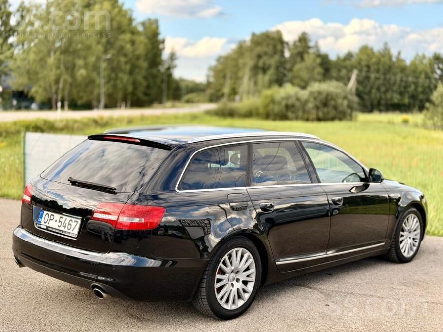 Melns Audi A6 2009 Ogre, ar dzinēja tilpumu 3.00 L un nobraukumu 333 tūkst. km par 5900 €, foto 5 vietnē AUTOMOTO.COM.LV