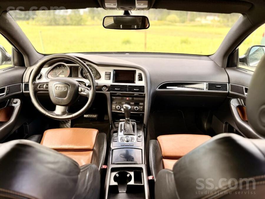 Melns Audi A6 2009 Ogre, ar dzinēja tilpumu 3.00 L un nobraukumu 333 tūkst. km par 5900 €, foto 7 vietnē AUTOMOTO.COM.LV