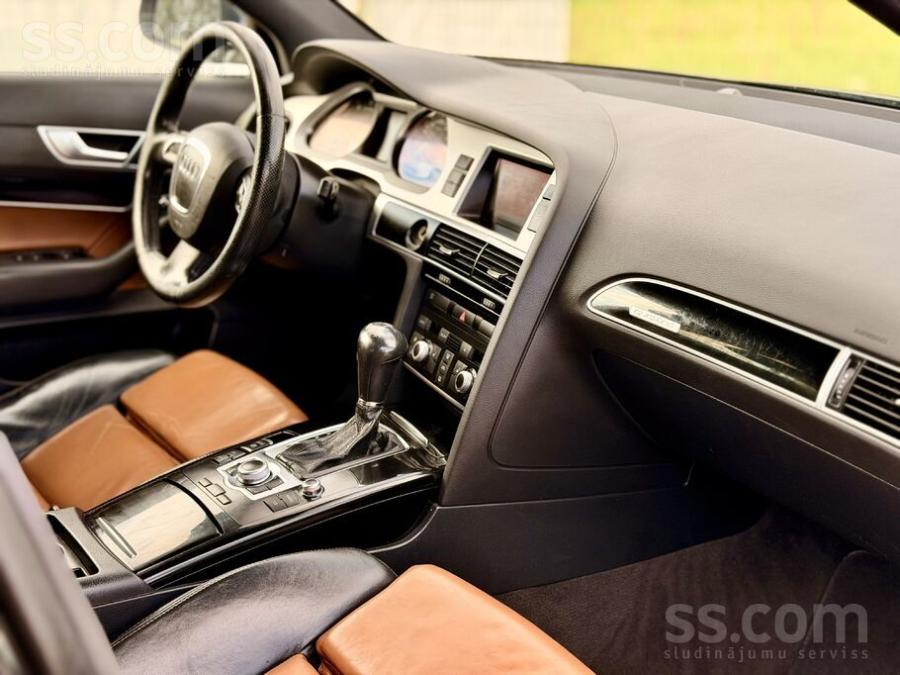 Melns Audi A6 2009 Ogre, ar dzinēja tilpumu 3.00 L un nobraukumu 333 tūkst. km par 5900 €, foto 8 vietnē AUTOMOTO.COM.LV