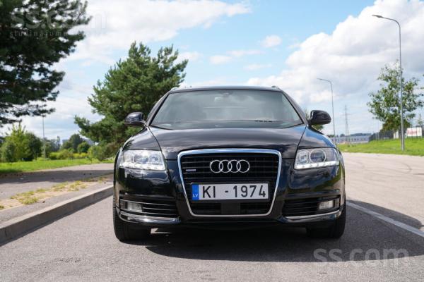 Black Audi A6 2009 in Riga, with an engine capacity of 3.00 L and mileage of 221 thousand km for 8200 €, photo 8 on AUTOMOTO.COM.LV