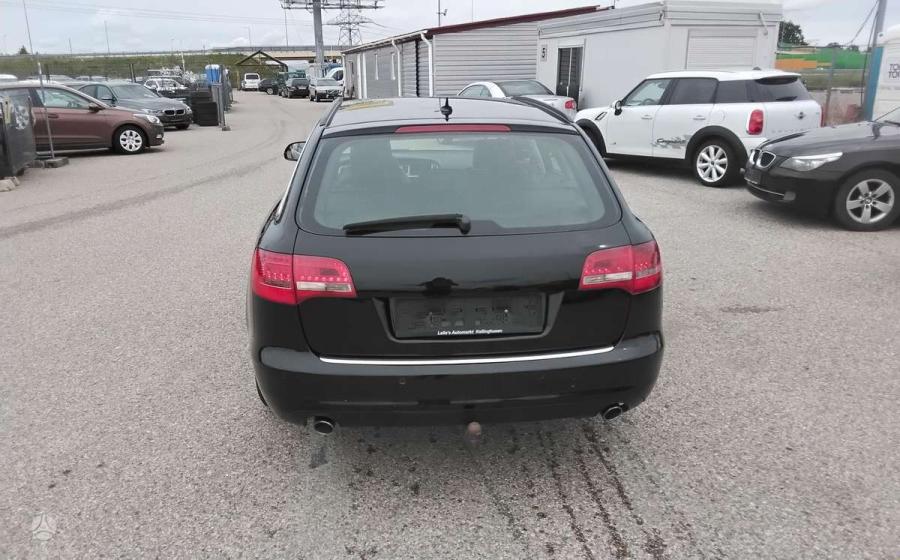 Black Audi A6 2009 in Marijampole, with an engine capacity of 2.70 L and mileage of 240 thousand km for 3800 €, photo 6 on AUTOMOTO.COM.LV