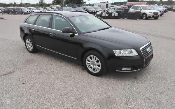 Black Audi A6 2009 in Marijampole, with an engine capacity of 2.70 L and mileage of 240 thousand km for 3800 €, photo 8 on AUTOMOTO.COM.LV