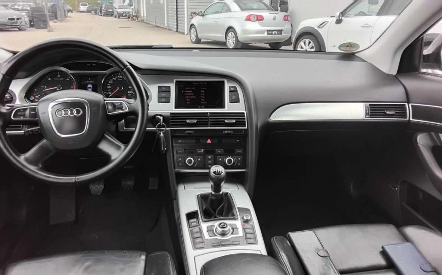 Black Audi A6 2009 in Marijampole, with an engine capacity of 2.70 L and mileage of 240 thousand km for 3800 €, photo 13 on AUTOMOTO.COM.LV